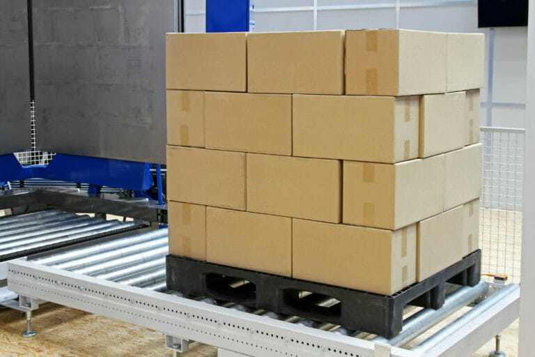 How to Stack Boxes on a pallet | Free Calculator • Echo Cartons